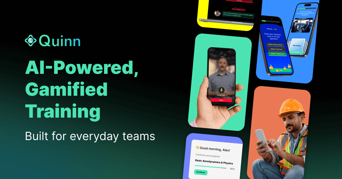 AI-Powered, Gamified Learning Built for Operational Teams | Quinn
